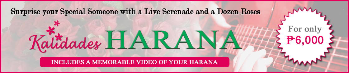 Kalidades House of Flowers | Harana / Serenade Booking Request